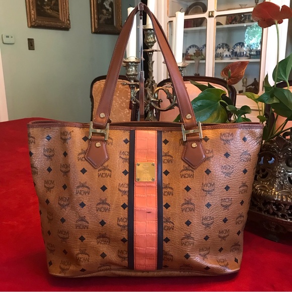 MCM | Bags | Guaranteed Authentic Mcm Tote Bag | Poshmark